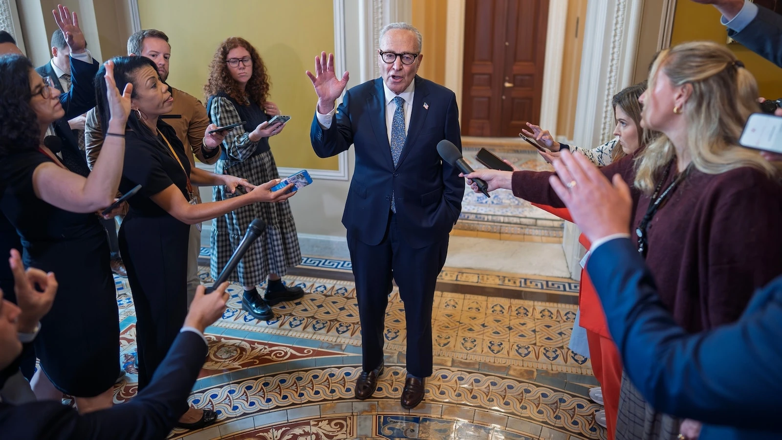 Schumer makes move to force Senate vote on releasing the Epstein files ...