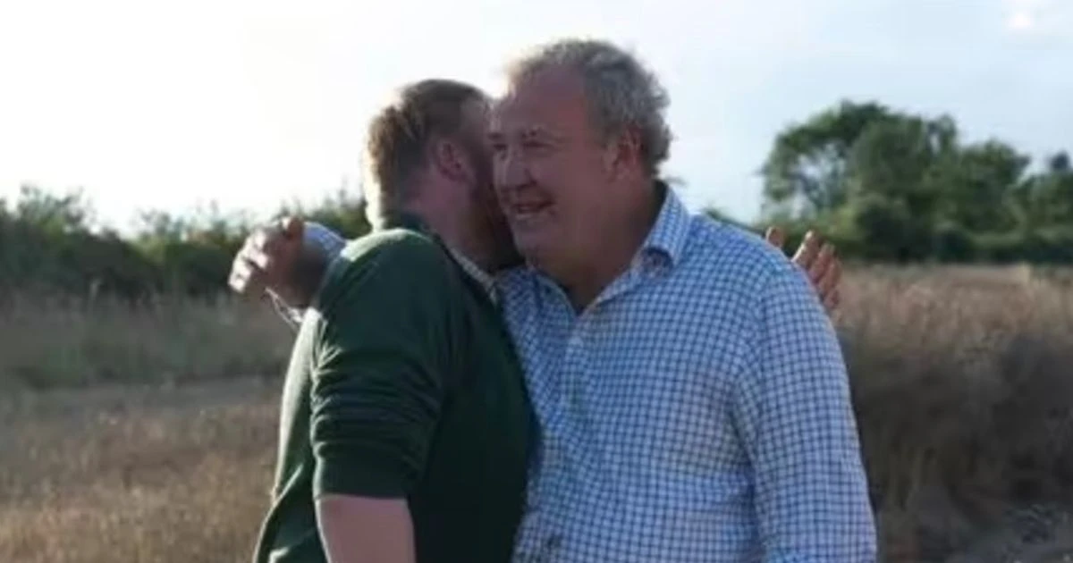 Jeremy Clarkson hugs tearful Kaleb Cooper as he's devastated by ...